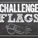 Football Challenge Flags Stickers Instant Download PDF Digital