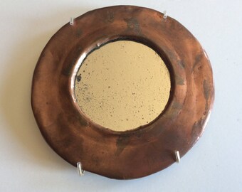 Copper mirror | Etsy