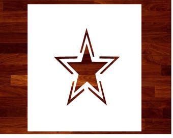 Cowboy stencil | Etsy