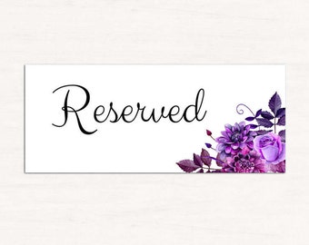 Reserved template | Etsy