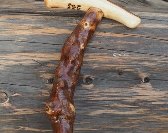 Wood walking stick | Etsy