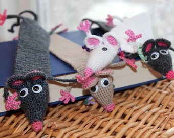 Mouse bookmark | Etsy