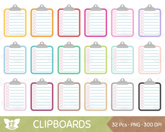 Clipboard Clipart To Do List Clip Art Paper Clip Board Note