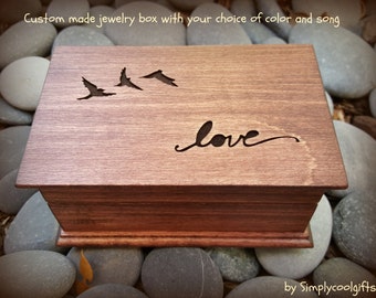 music box custom made music box musical jewelry box