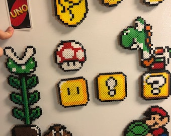Mario perler beads | Etsy