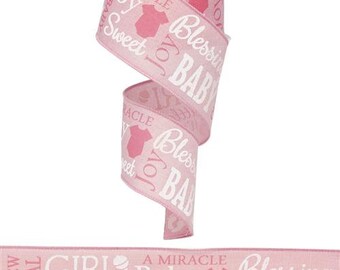 Baby girl ribbon | Etsy