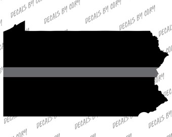 Thin grey line | Etsy