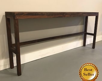 Narrow console table | Etsy