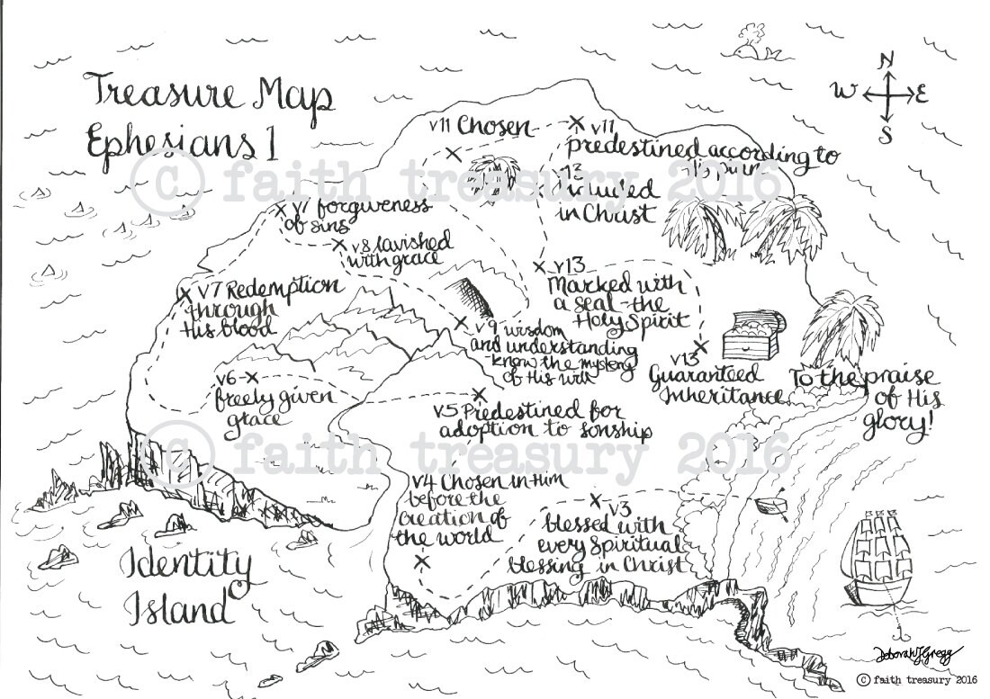 Treasure Map Ephesians 1