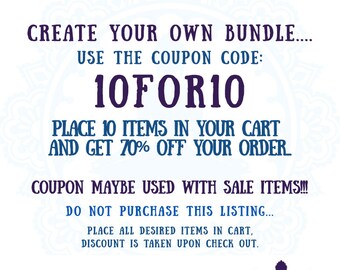 Coupon template | Etsy