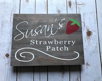 Strawberry signs | Etsy