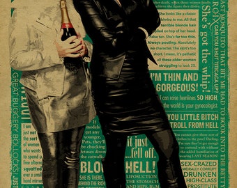 What Would Patsy and Edina Do Darling Ab Fab. Absolutely