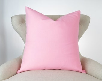 Pink euro sham | Etsy