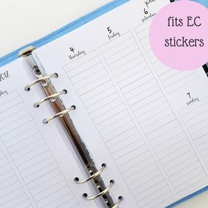 A5 planner inserts | Etsy
