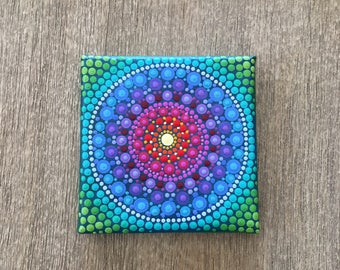 Dot mandala painting | Etsy
