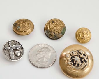 Old military buttons | Etsy
