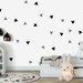 Triangle Wall Decal Set Triangle Decor Decals Wall Decor