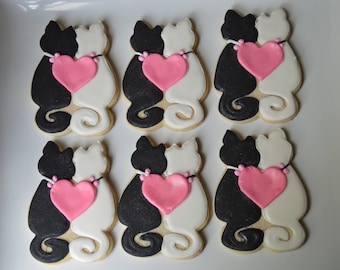 Cat cookies | Etsy