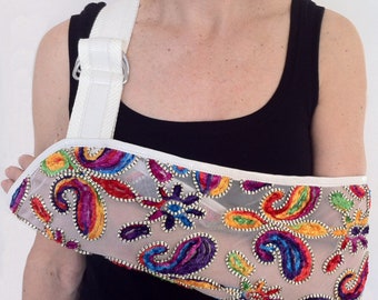 Elegant fashionable designer arm slings. by NotBlueDesigns on Etsy