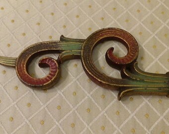 Brass curtain rod | Etsy