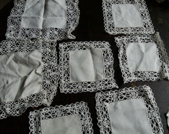 Square doilies | Etsy