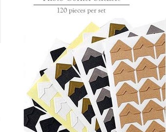 corner sticker transparent album sticker adhesive embalishment