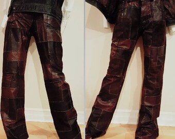 Leather pants | Etsy