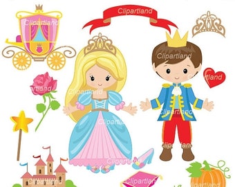 Cinderella clip art princess clipart glass slipper pumpkin