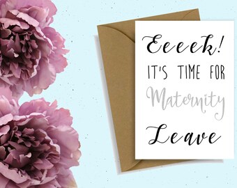 Maternity card | Etsy