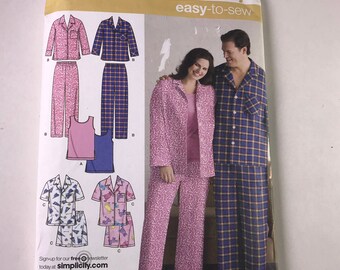 Pajama pattern | Etsy