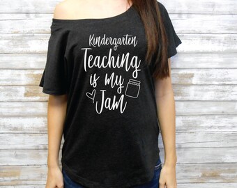 Kindergarten teacher shirt | Etsy