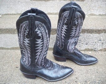 Mens cowboy boots | Etsy