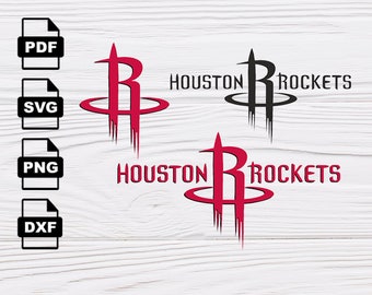 Houston rockets svg | Etsy