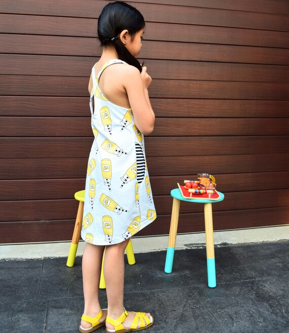 PDF Pattern Cross back Dress With Pockets