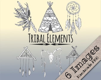 Tribal clipart | Etsy