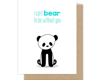 Pun goodbye card | Etsy
