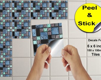 Tile stickers | Etsy