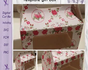 Svg gift box | Etsy