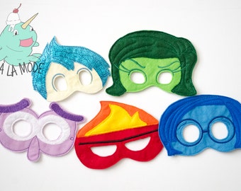 Emotions masks | Etsy