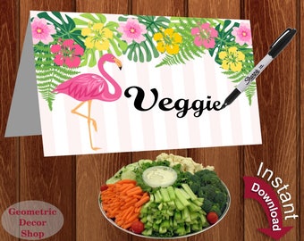 Flamingo labels | Etsy