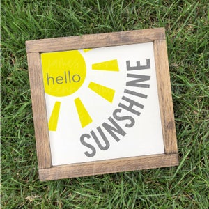 Hello spring svg | Etsy