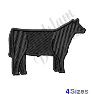 Cattle embroidery | Etsy