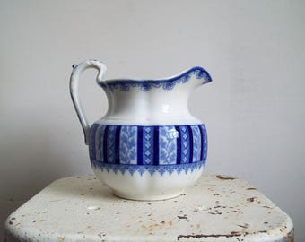 Large One Gallon Brownstone Pitcher Made to Order