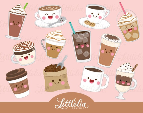 coffee kawaii clipart coffee clipart 17016
