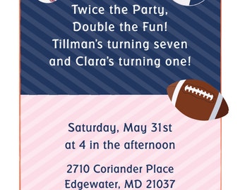 Sibling party | Etsy