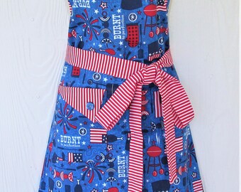 American flag apron | Etsy
