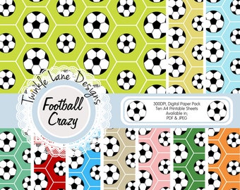 Soccer scrapbook | Etsy