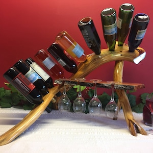 Unique wine rack | Etsy