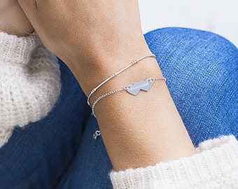 Heart bracelet | Etsy