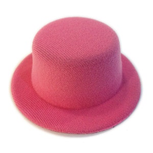 Pink mini top hat | Etsy
